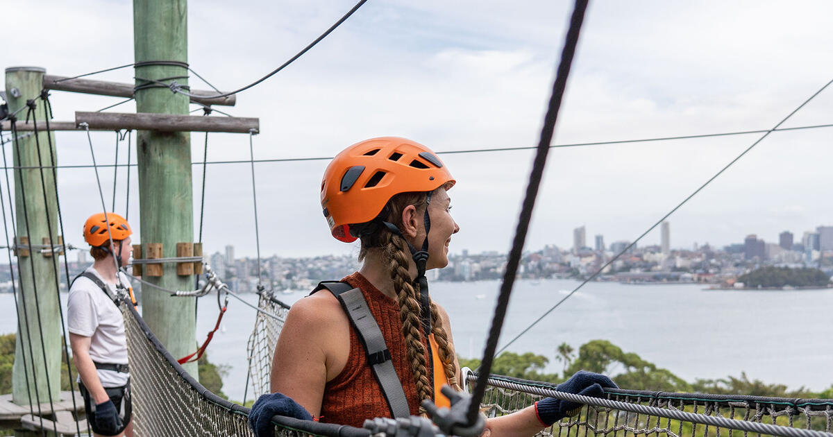 Wild Ropes Treetops Adventure | Taronga Conservation Society Australia